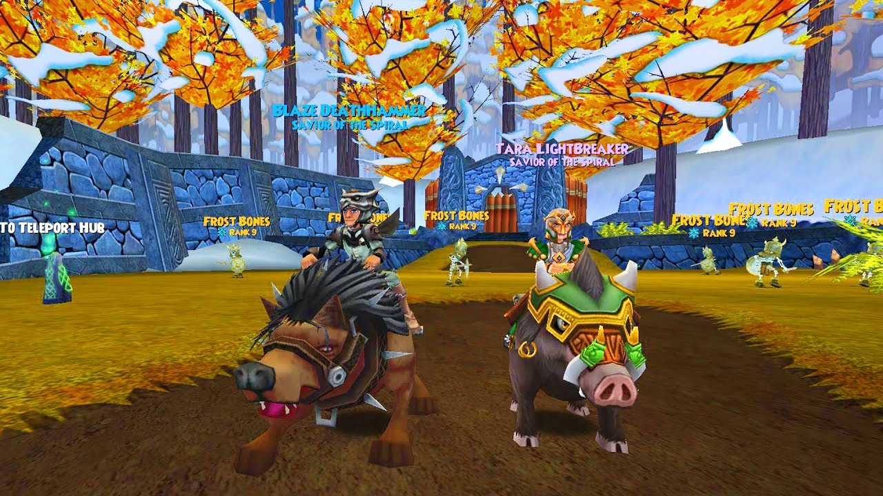 BIG ICE BOSSES - Wizard101 Death Walkthrough Ep 45 - YouTube