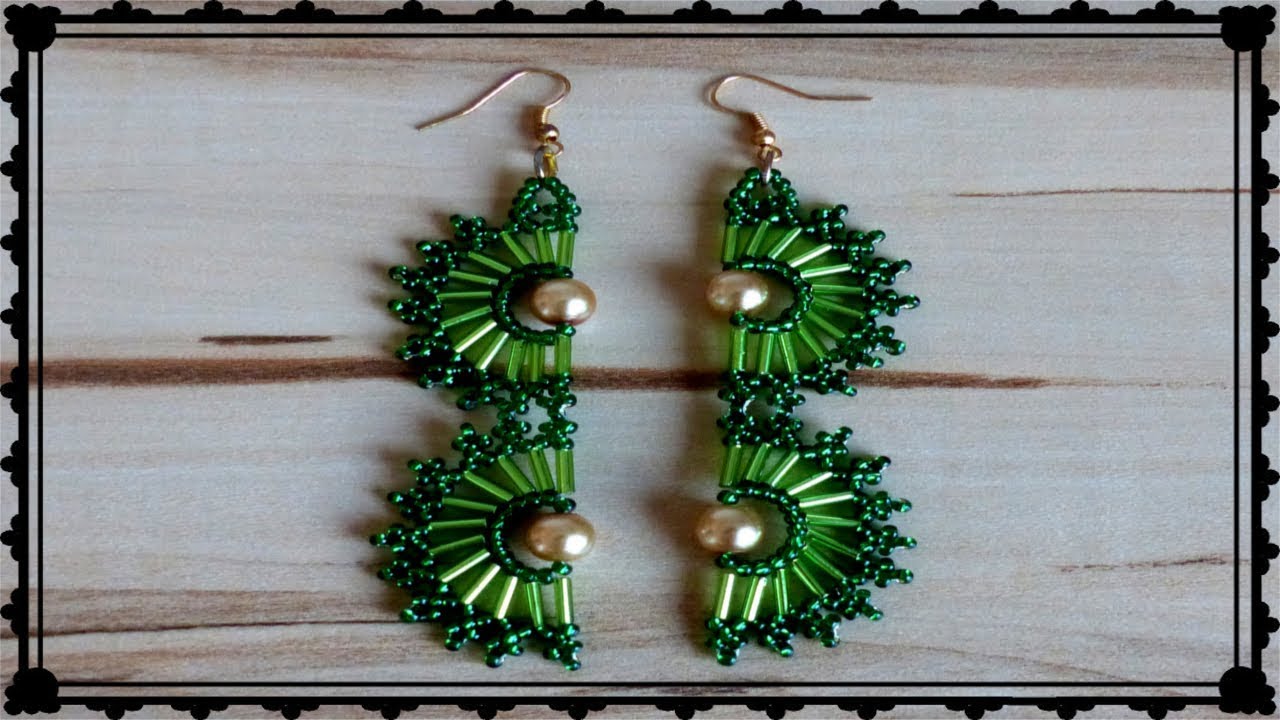 [Anleitung/Tutorial] Ohrringe Tara - DIY [Anfänger, Perlen] - YouTube