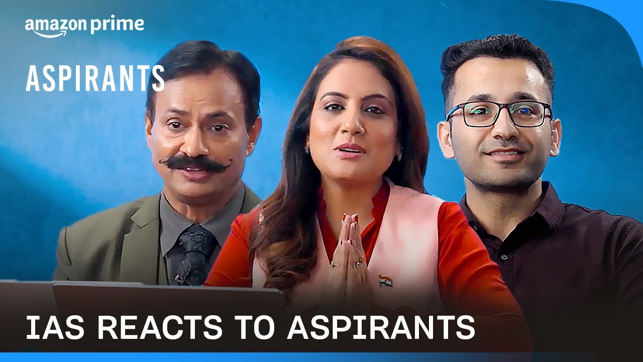 IAS Officers React To Aspirants Season 2 | Prime Video India - YouTube