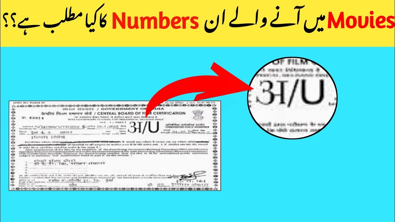 What do these numbers mean in movies?|Facts|Amazing Fact Video - YouTube
