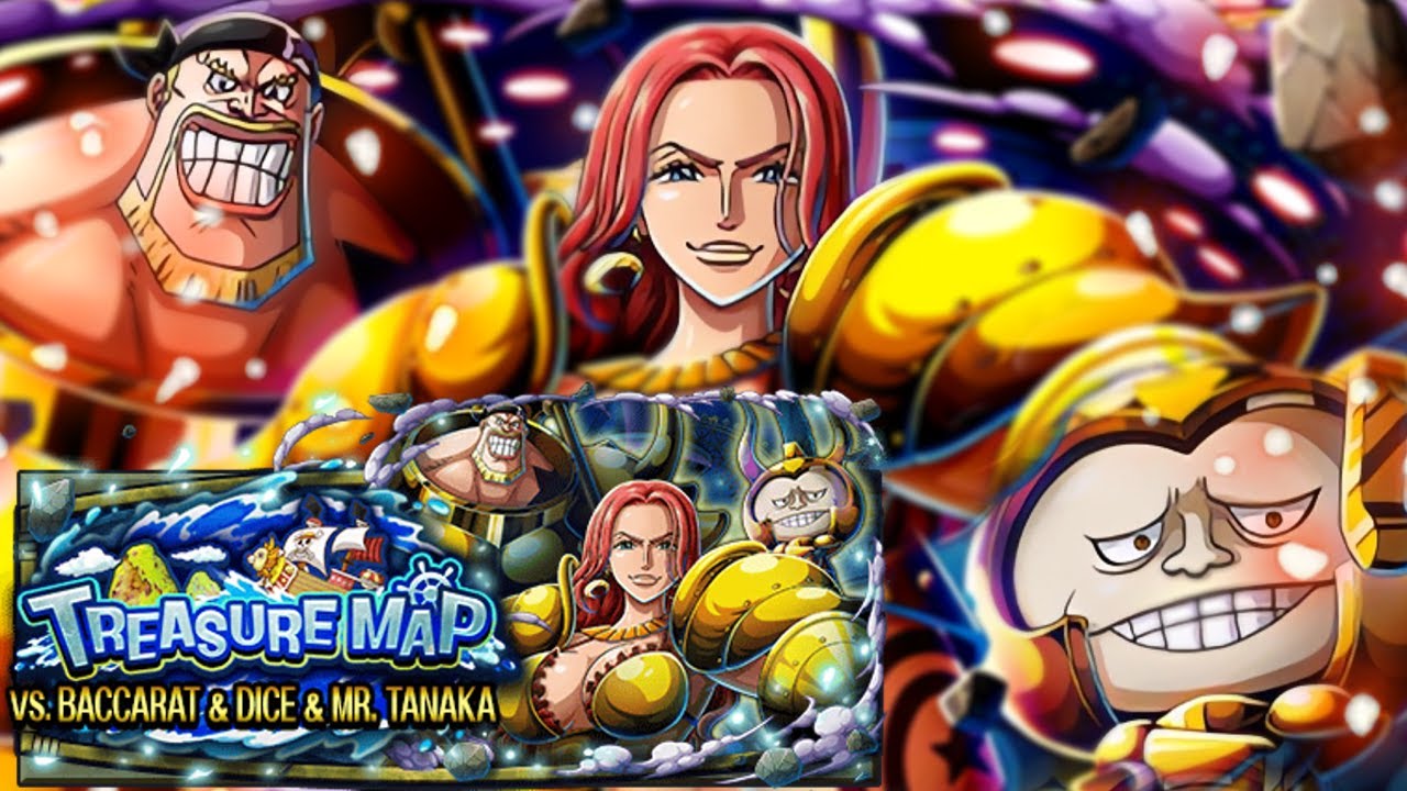 Playing TM Treasure Map Baccarat&Dice&Tanaka! One Piece Treasure Cruise ...