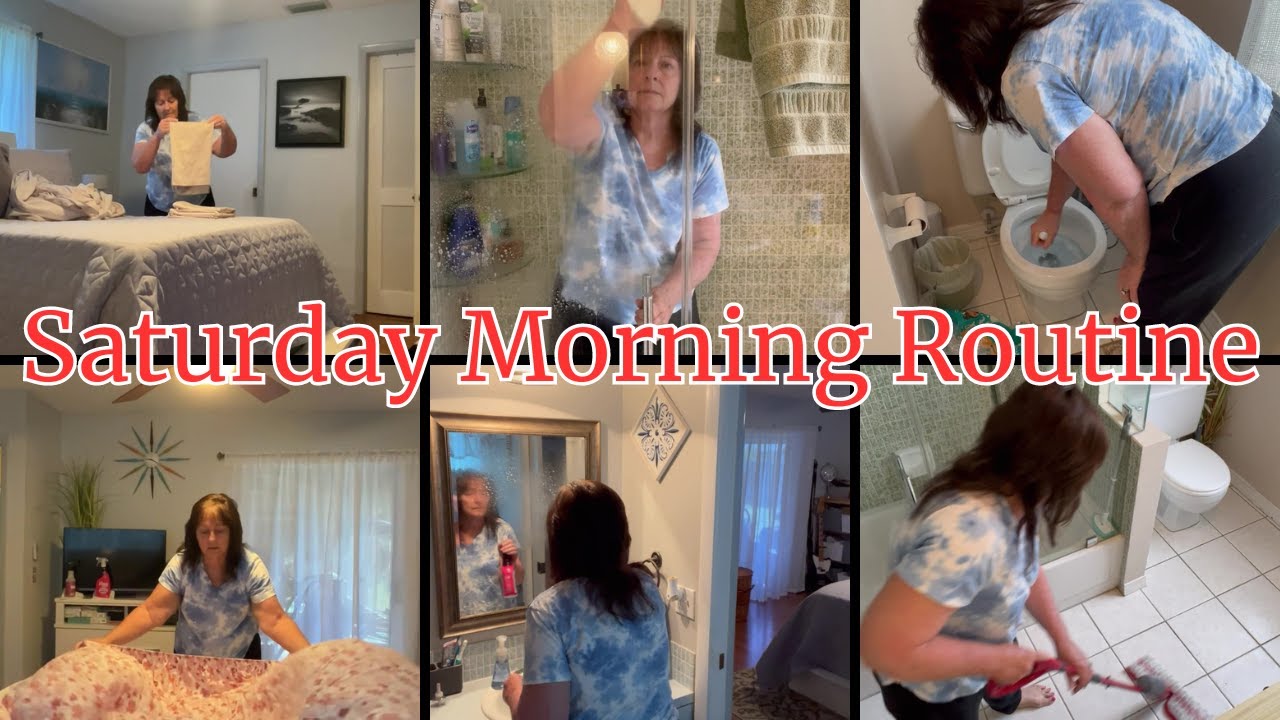 Transform Your Saturday Morning Cleaning Routine / Cleaning Motivation ...