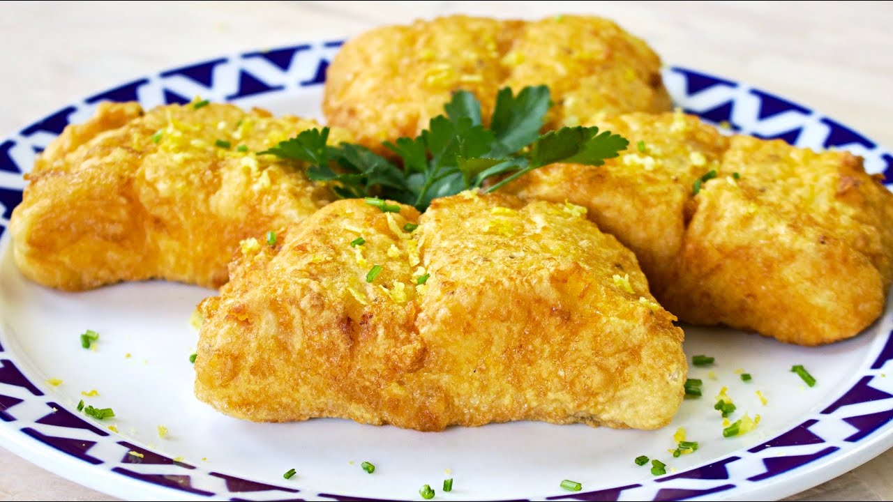 Merluza rebozada o merluza a la romana. Receta de la abuela - YouTube