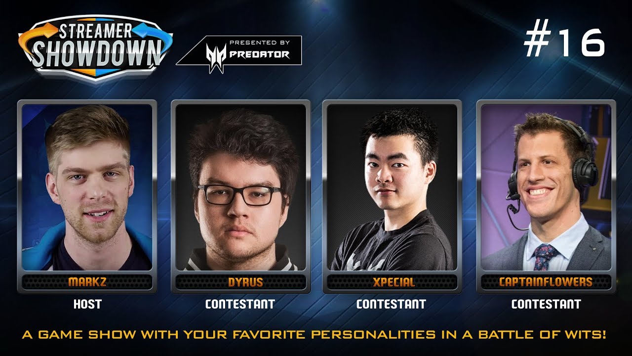 Streamer Showdown #16 LoL Edition Sponsored by Predator (feat. Dyrus ...