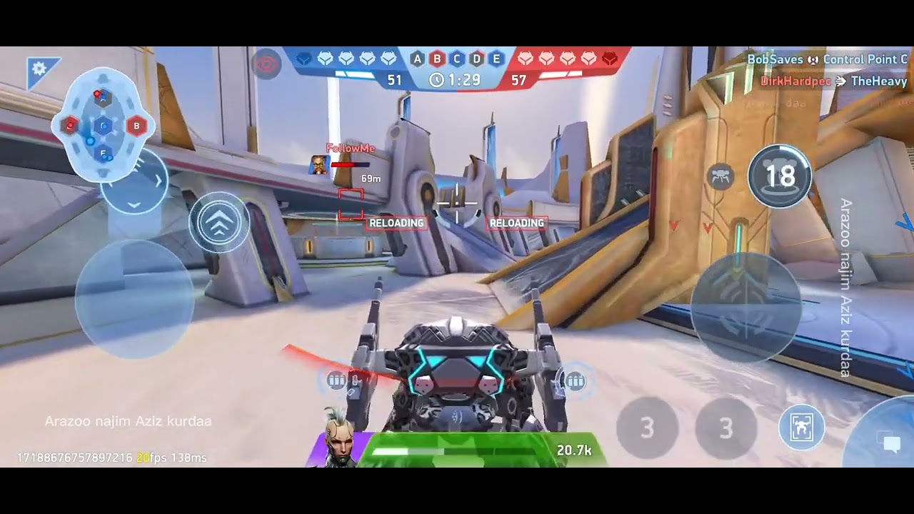 mech arena PvP game mobile phone - YouTube