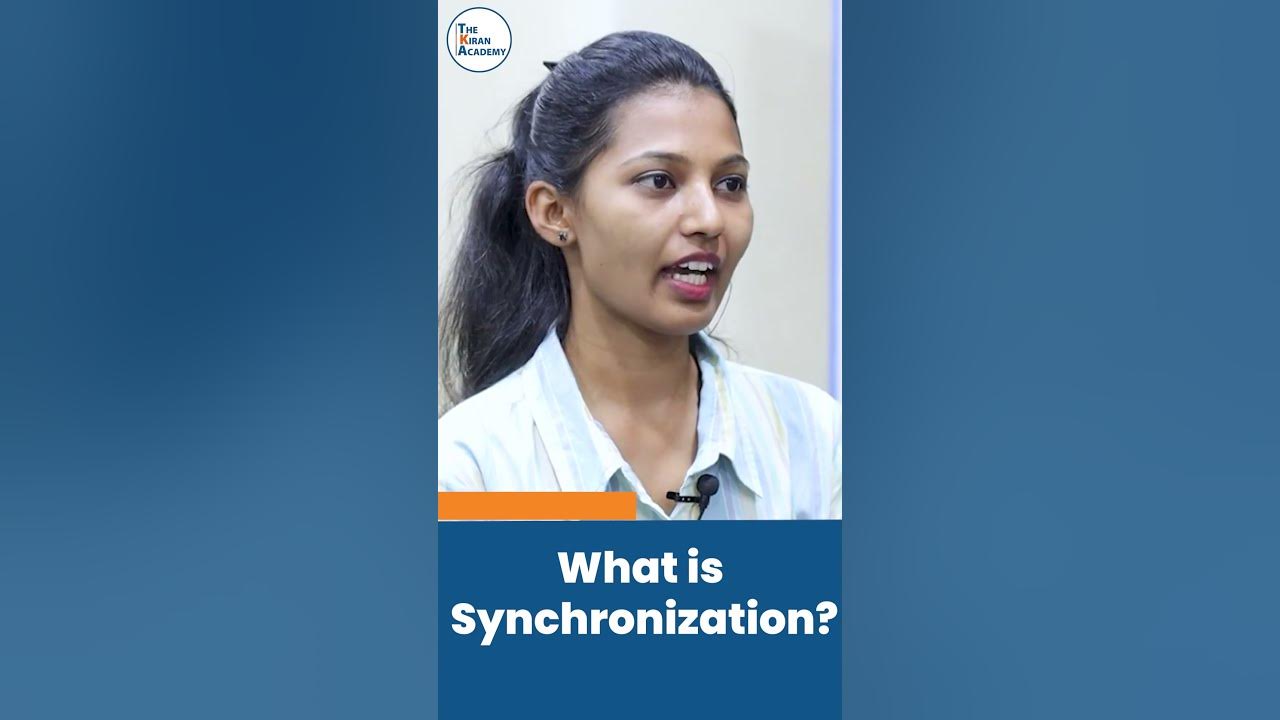 Java Interview Question What Is Synchronization Shorts Kiransir Java Youtube 4907