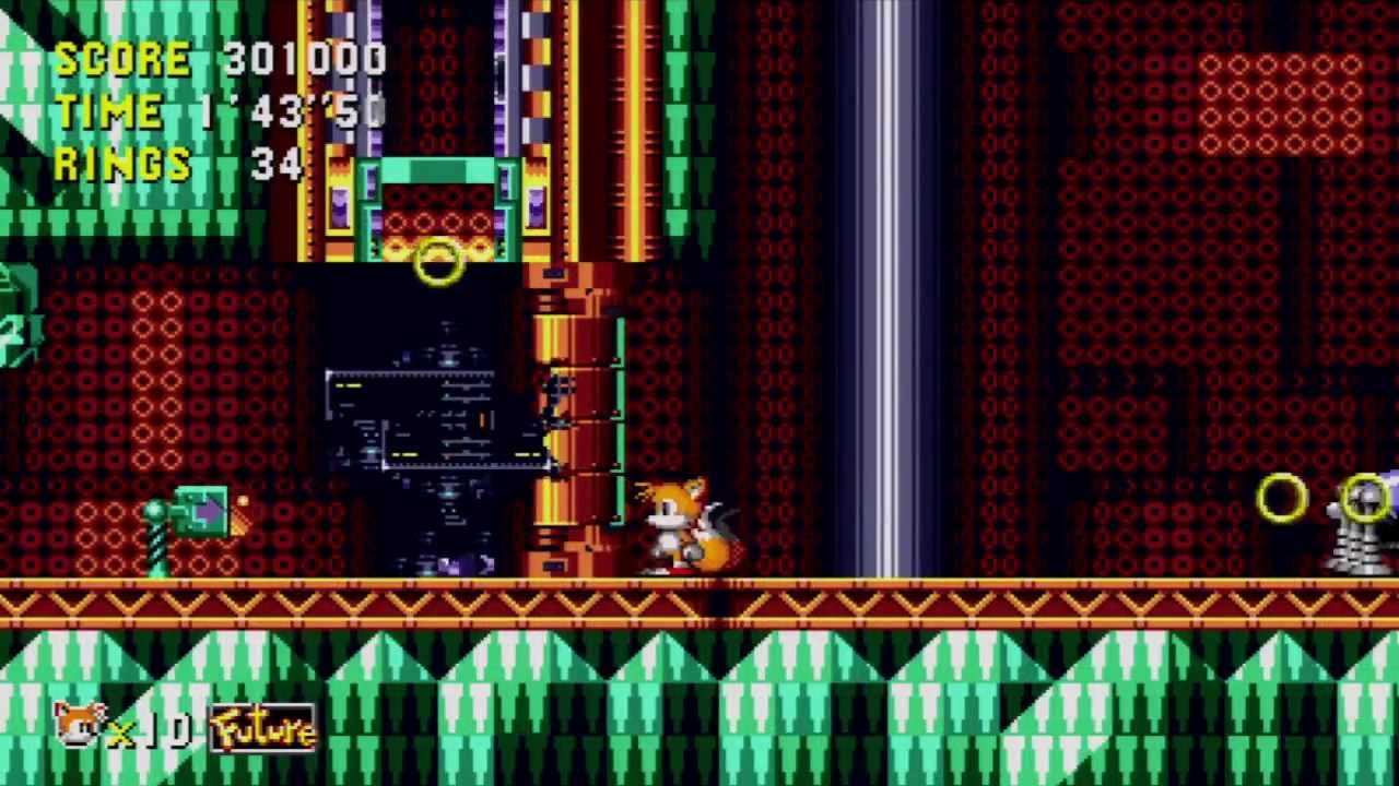 Sonic CD (Xbox 360) - Tails Playthrough (Part 2) - YouTube