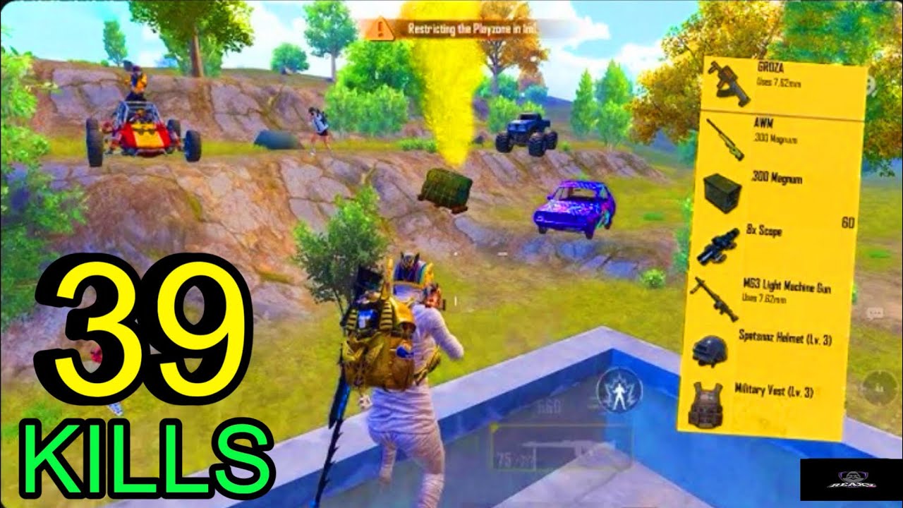 39 KILLS 😱NEW BEST SQUAD WIPE GAMEPLAY 🔥 PUBG MOBILE/SAMSUNG,A7,A8,J4 ...