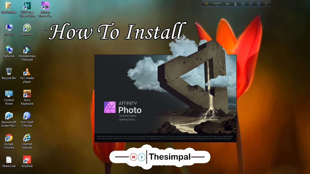 How to Install Affinity Photo || Affinity Photo Customer Beta || Thesimpal - YouTube