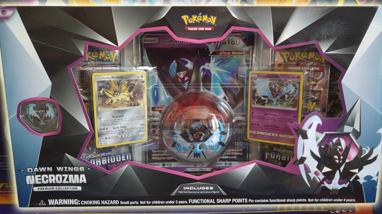 Pokemon Dawn Wings Necrozma Premium Collection Box Açılışı - YouTube