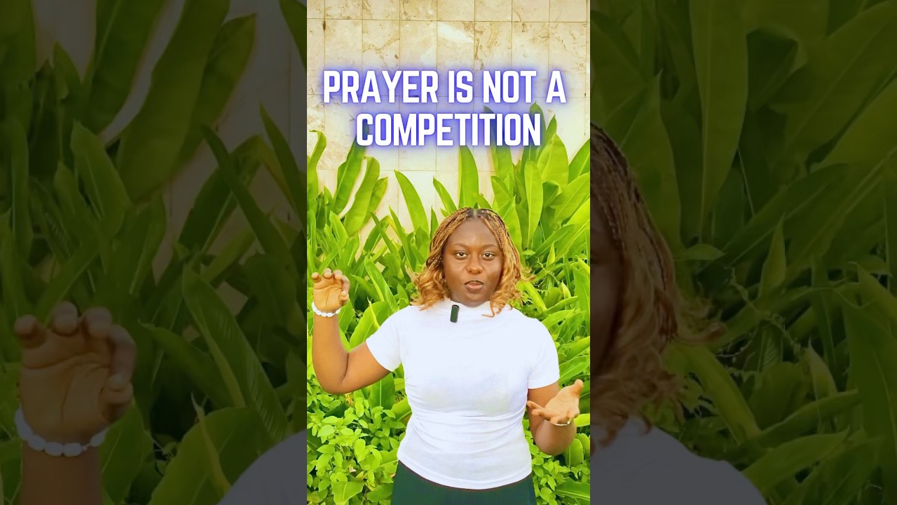 Prayer is not a Competition! #inspyring_joy#christianinspiration# ...