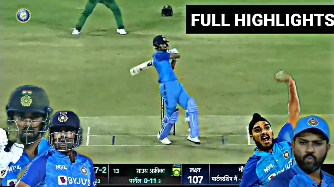 India vs South Africa 1st T20 Match Full Highlights | IND vs SA 1st T20 ...