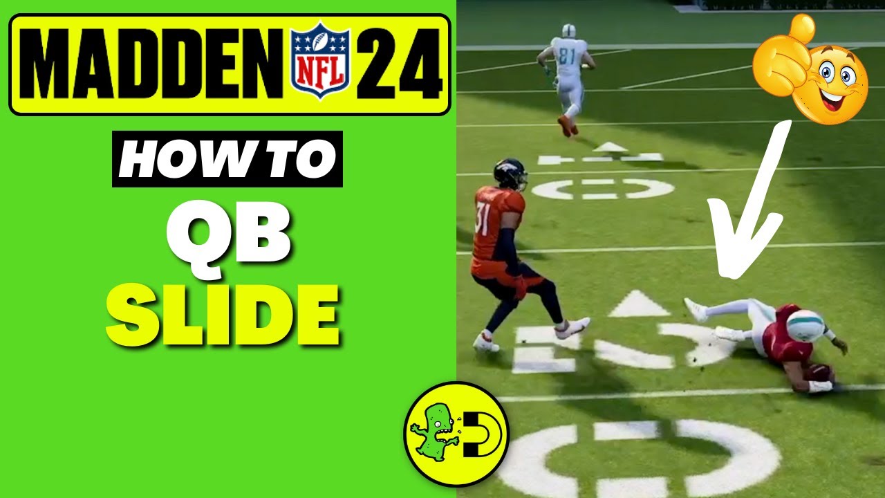 Madden 24 How to QB Slide - YouTube