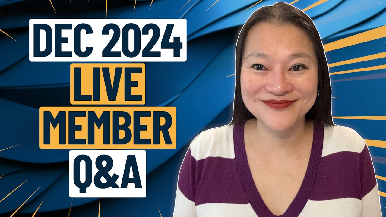 December 2024 Live Member Q&A | Diamond NestEgg - YouTube