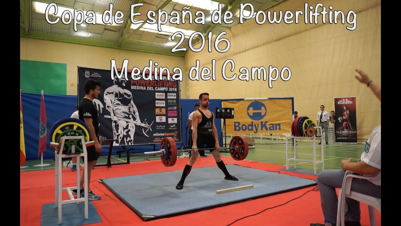COPA DE ESPAÑA DE POWERLIFTING 2016 - JABEVLOGS - YouTube