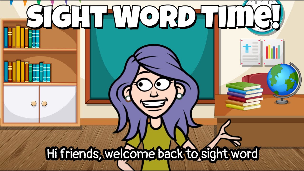 Sight Words 1-50 for Kids | Learn to Read High-Frequency Words! - YouTube