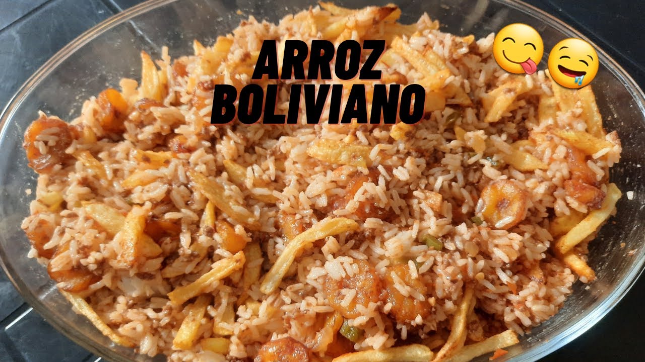 ARROZ Boliviano! SUPER DELICIOSO e FÁCIL de FAZER... - YouTube