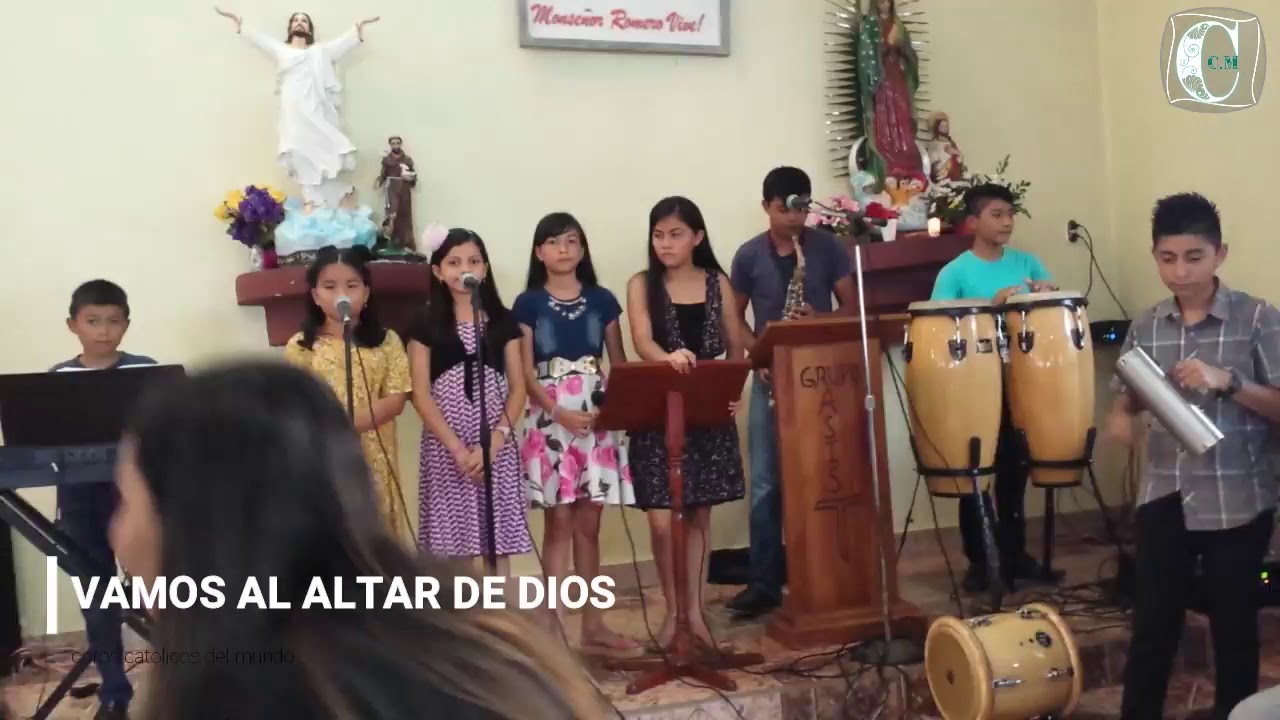 Vamos al altar de Dios (Coro católico de niños ) Coros catolicos del ...