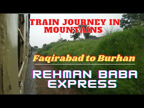 Faqirabad to Burhan | Wonderful Train Journey | Fast Running Rehman ...