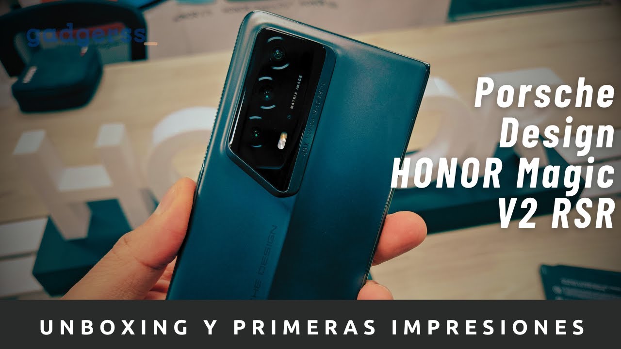 Unboxing del Porsche Design HONOR Magic V2 RSR - YouTube