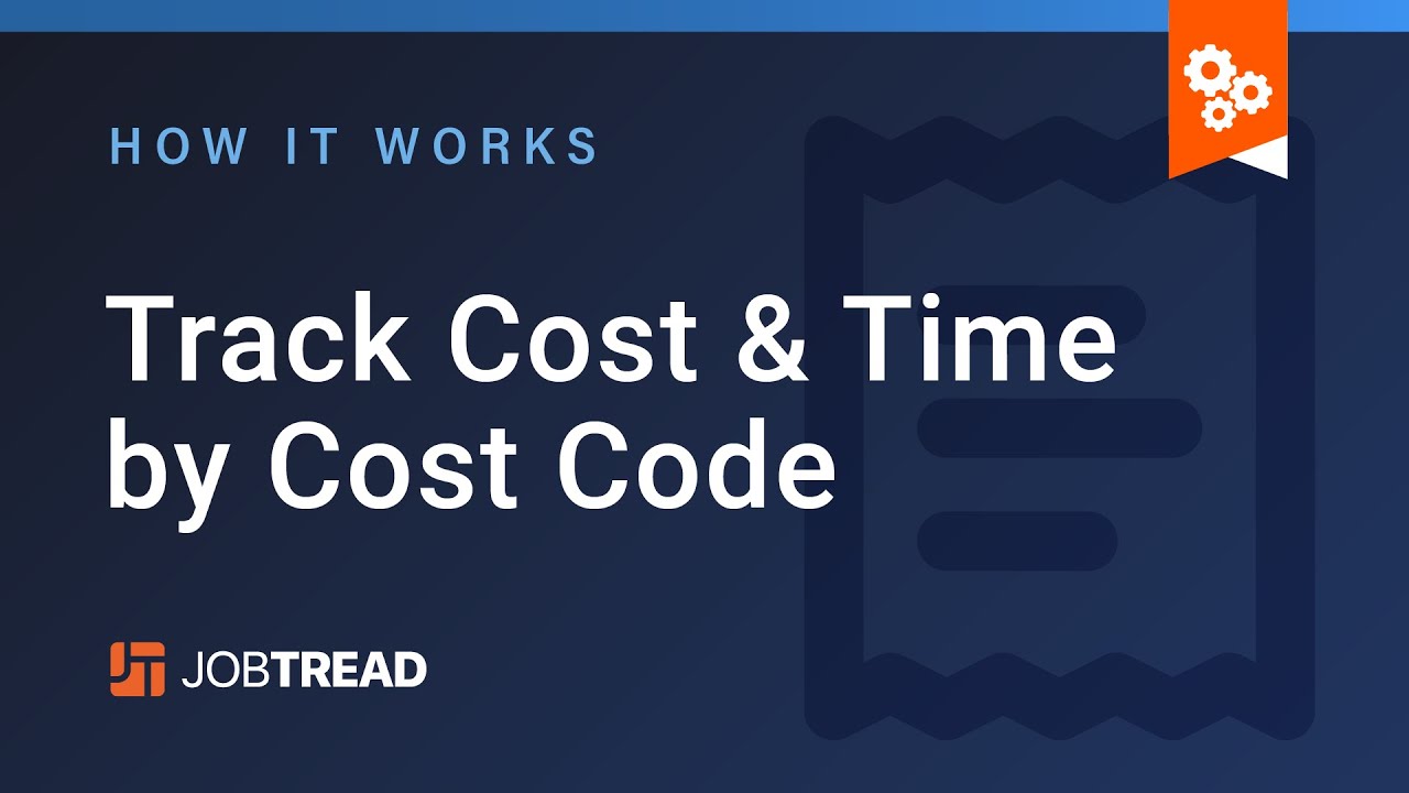 Track Cost & Time by Cost Code - YouTube