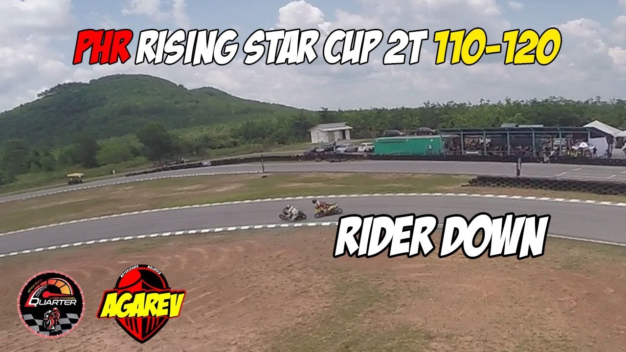 Rider Down! | PHR Rising Star Cup 2T 110-120 | Unimap Race Circuit ...