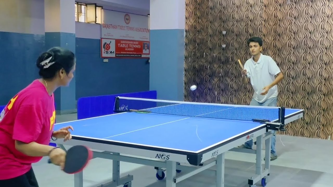 Table Tennis Counter To Counter Rally || Shree kishan Modi Table Tennis Academy - YouTube