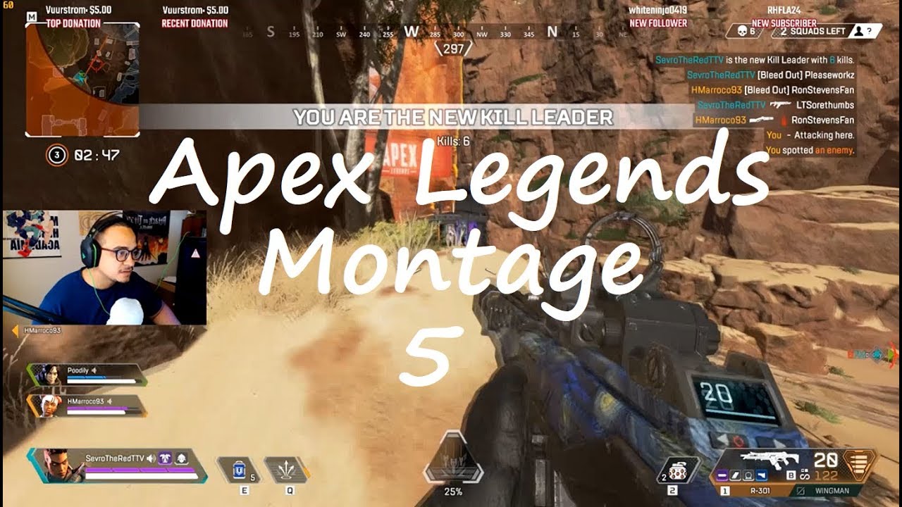 Apex Legends Montage 5 // Broken eSports SevroTheRed - YouTube