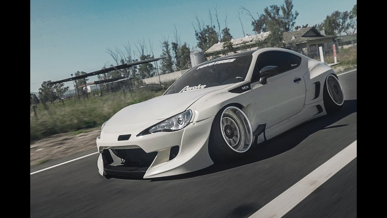 Stanced Cream FR-S | Revolve Wheels - Sub No. 33 - YouTube