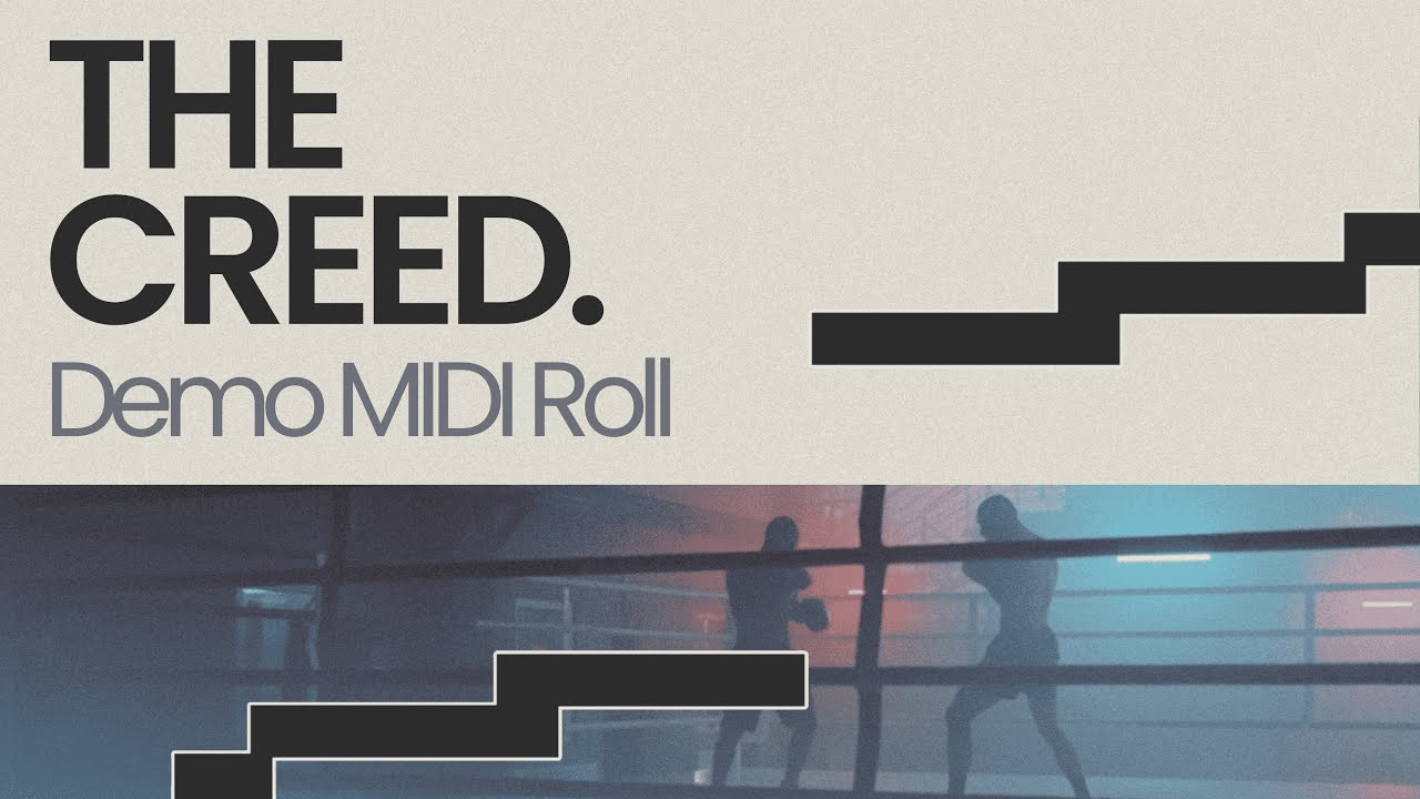 THE CREED | Demo Score MIDI roll #cuetubecreed - YouTube