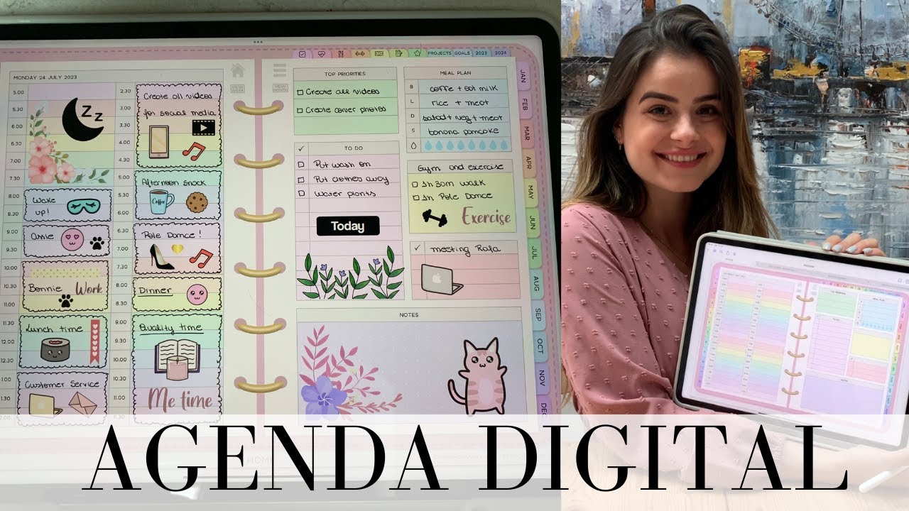 MINHA AGENDA DIGITAL | Como Eu Organizo Minha Vida Digitalmente - YouTube