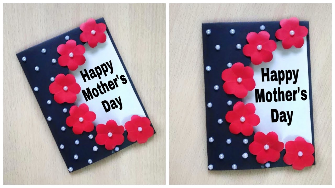 Mother's Day Card |How to make Card for Mother |Handmade Mother's day ...