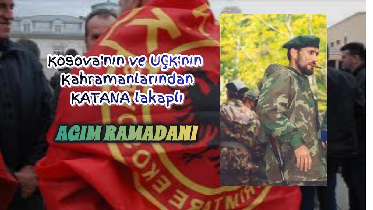 UÇK'nın efsanelerinden Agim Ramadani (KATANA) #balkan #türkiye #bosna # ...
