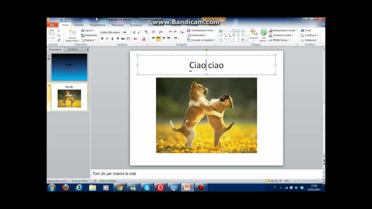 Tutorial #2-creare una intro con PowerPoint [HD] - YouTube