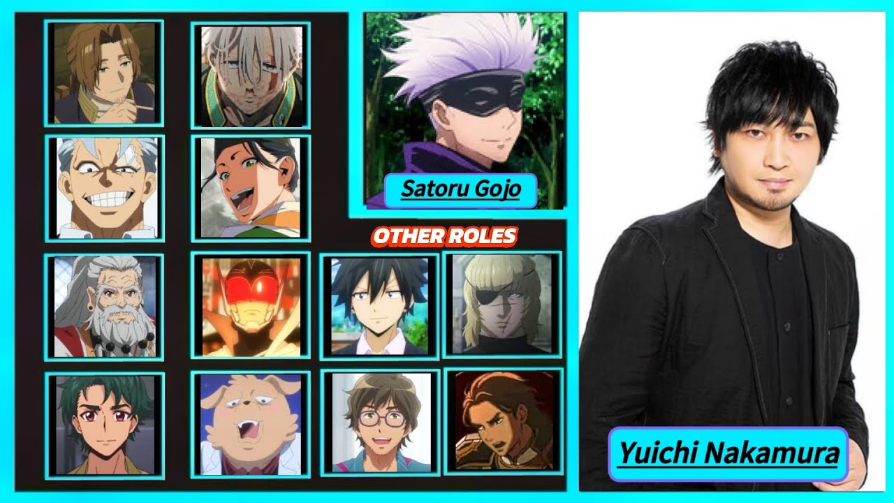 JUJUTSU KAISEN Japanese Voice Actor And Their Character { PART 1 ...