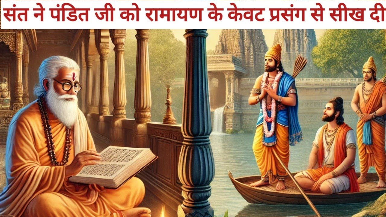 A saint teaches Panditji a lesson from the Kewat episode of Ramayana ...
