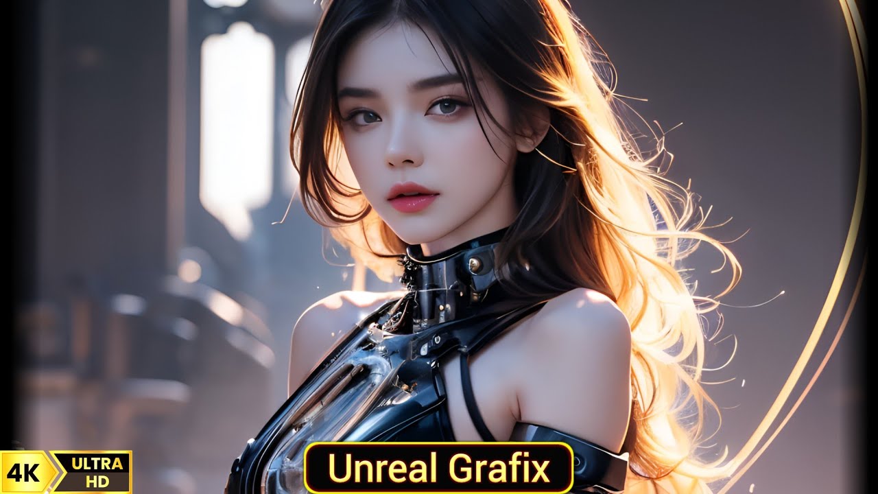 [4K60FPS] Mechanical Outfit Futuristic Lookbook @UnrealGrafix - YouTube