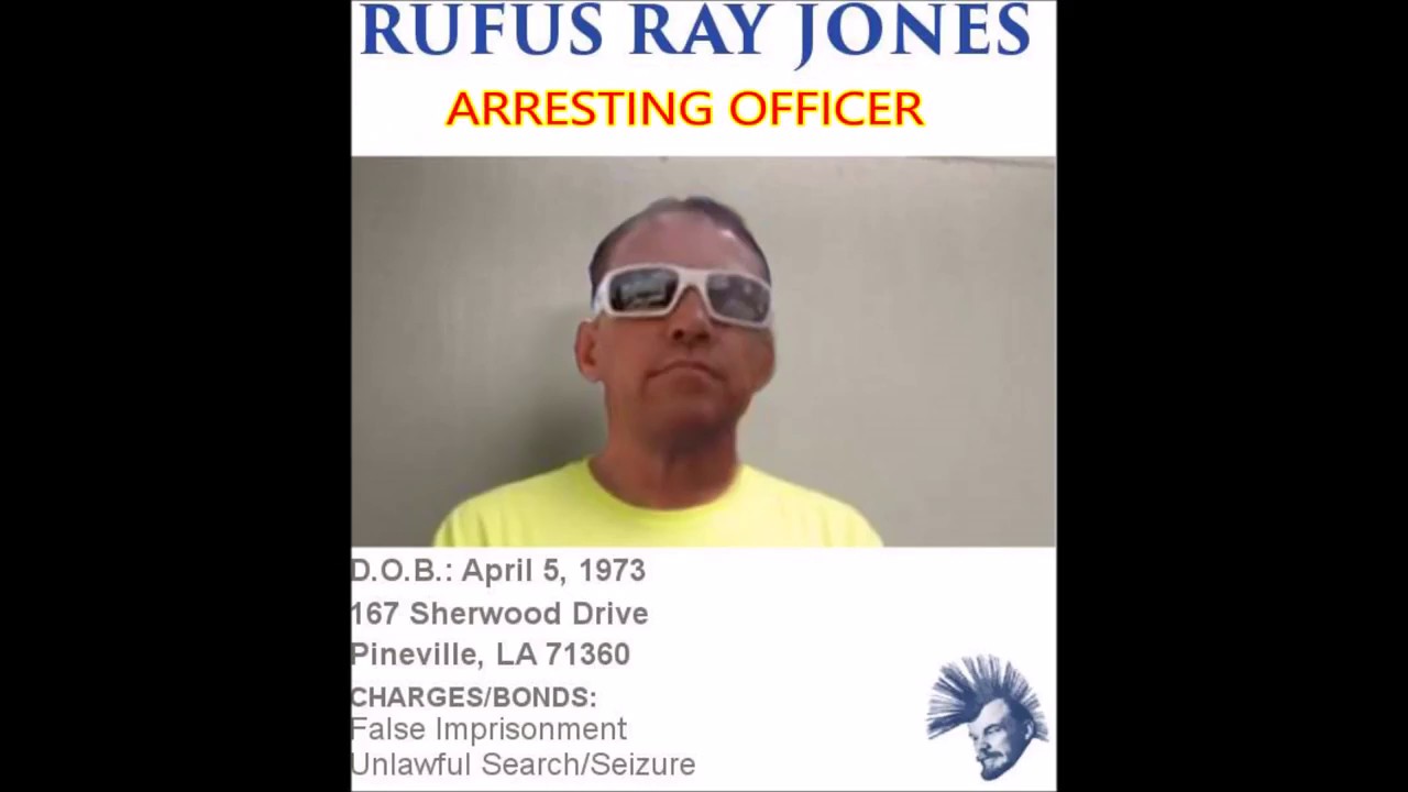 OFFICER RUFUS MUGSHOT FROM NEWS NOW HOUSTON'S ARREST - YouTube