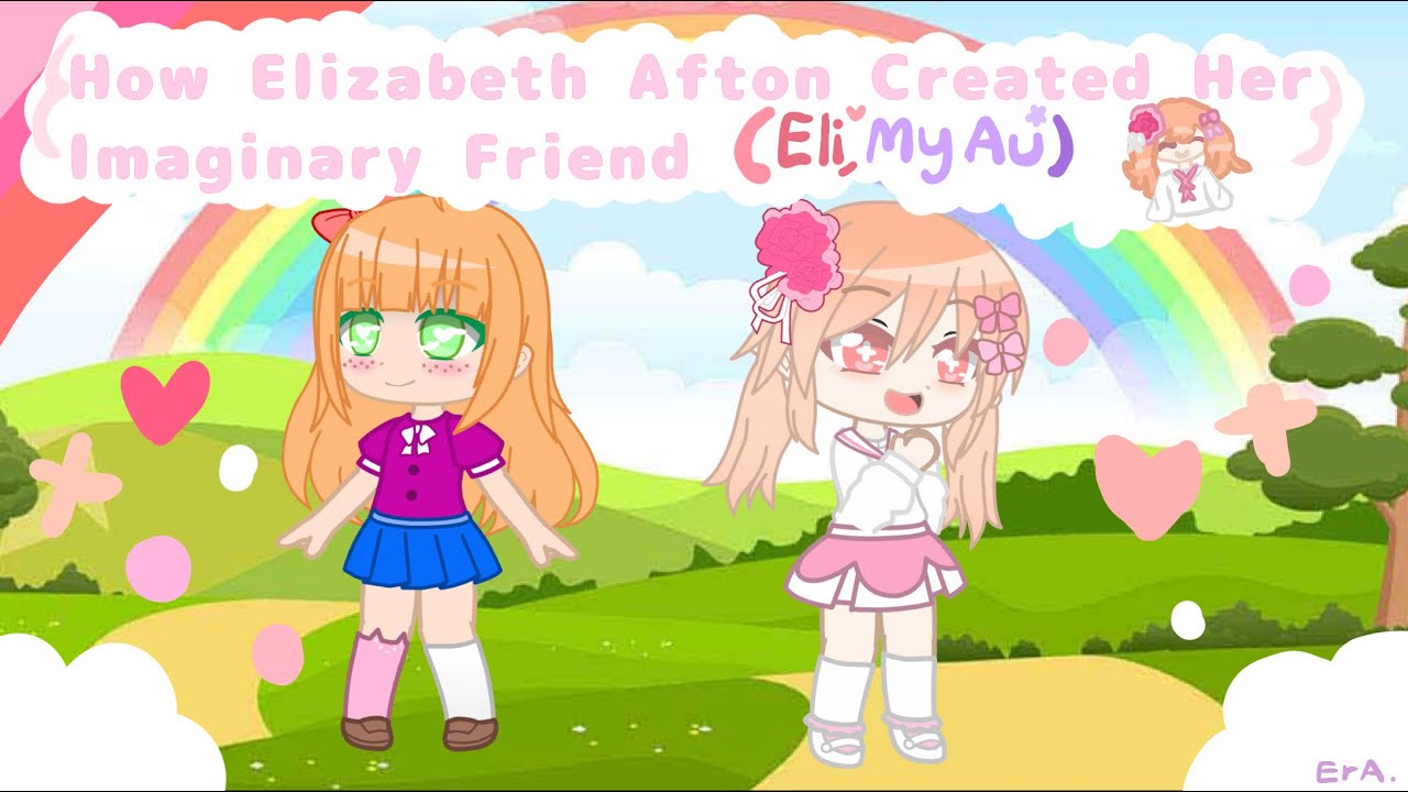 How Elizabeth Afton Created Her Imaginary Friend, Ellie (My Au) - YouTube