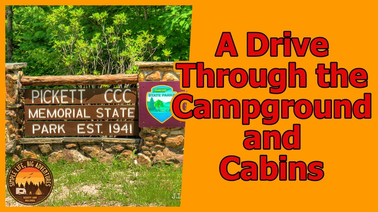 Pickett CCC Memorial State Park Campground and Cabins - YouTube