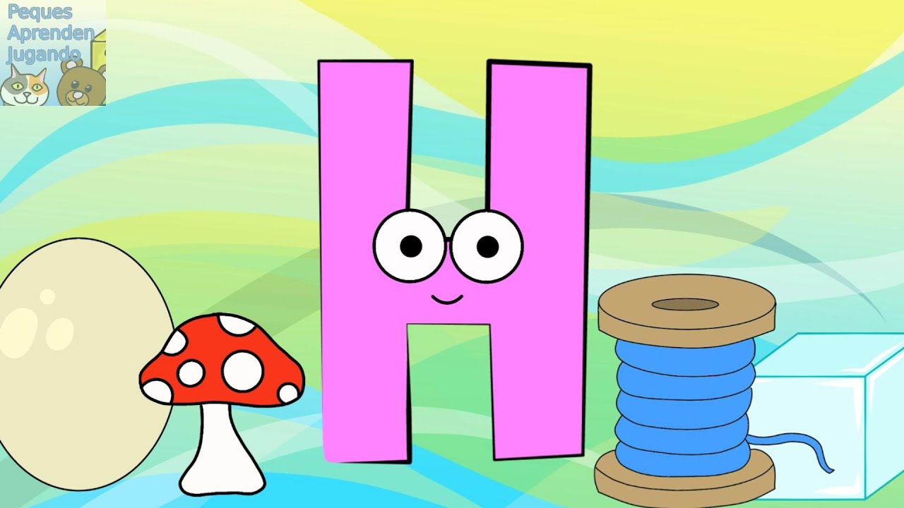 La letra H para niños Aprender a leer palabras con H Peques Aprenden ...