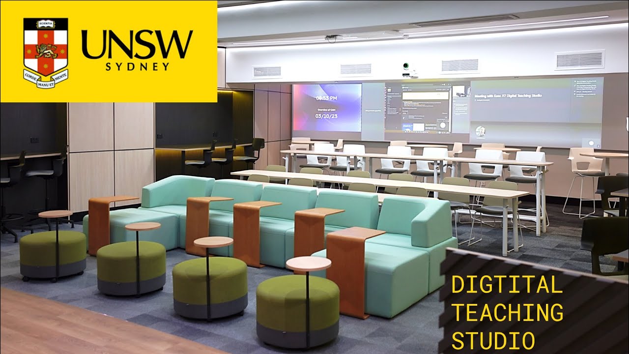 UNSW Engineering designed the world's most advanced classroom - YouTube