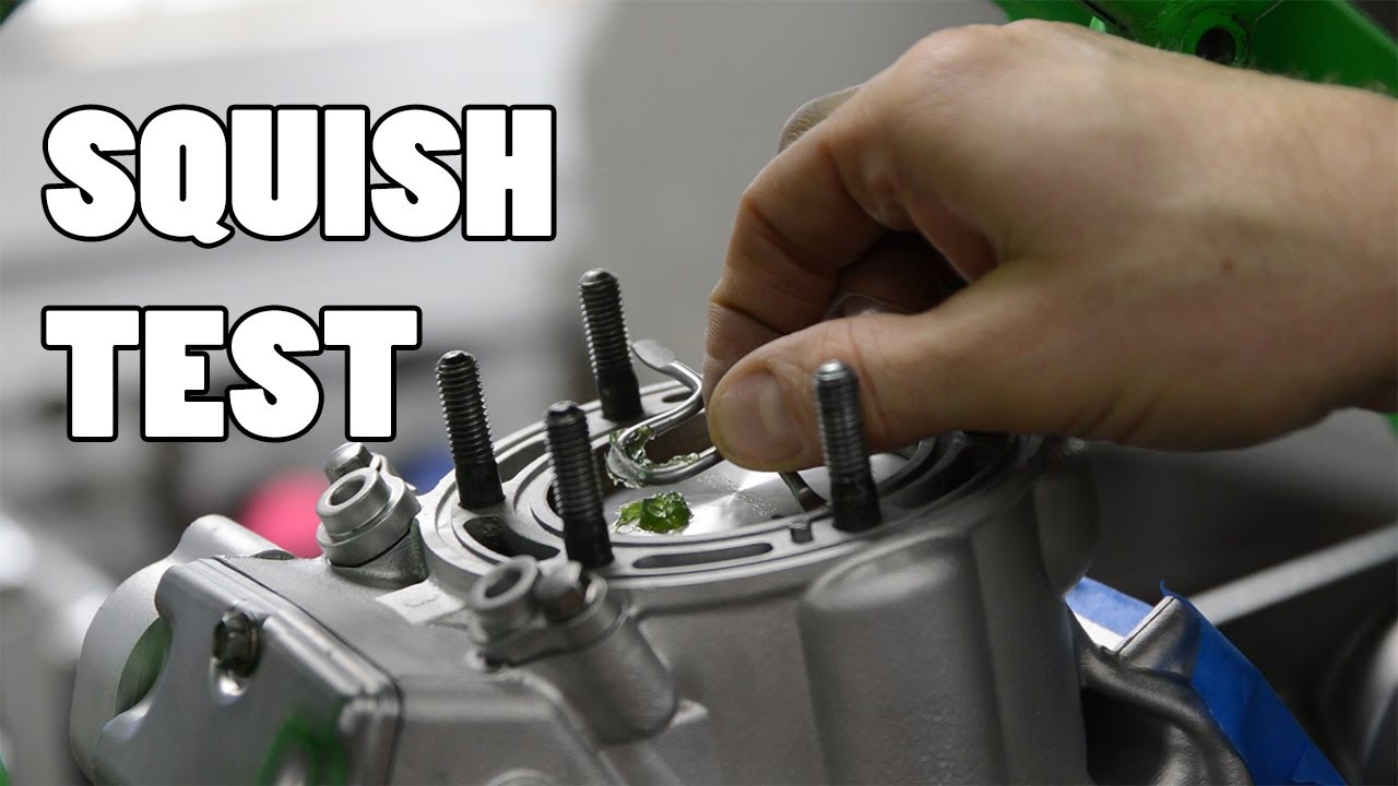 2 STROKE - MEASURING SQUISH WITH SOLDER - YouTube