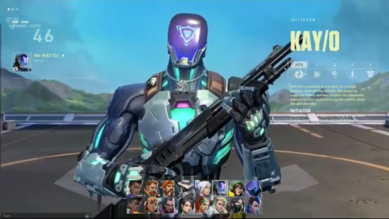 KayO Agent selection screen | Episode 3 Act 1 Battlepass - YouTube