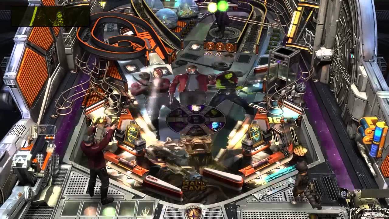 Guardians of the Galaxy - 'Orb Bonus'-Trophy (Zen Pinball 2 PS4) - YouTube