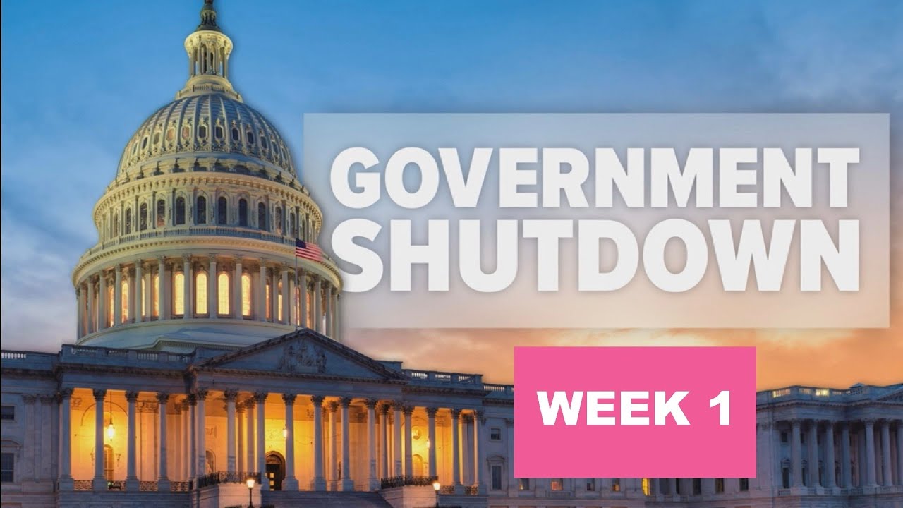 Government Shutdown week 1 - YouTube