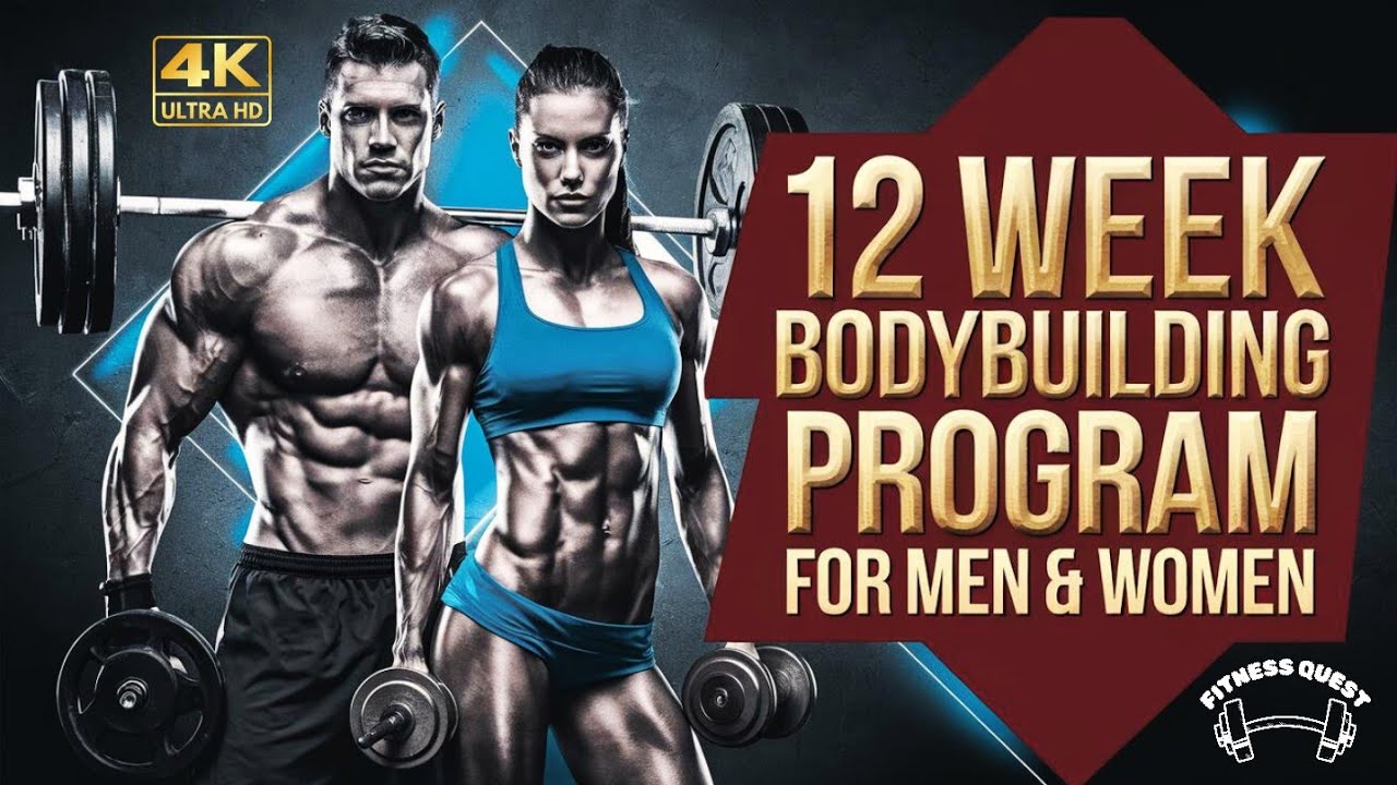 12 Week : Bodybuilding Program for Men & Women l - YouTube