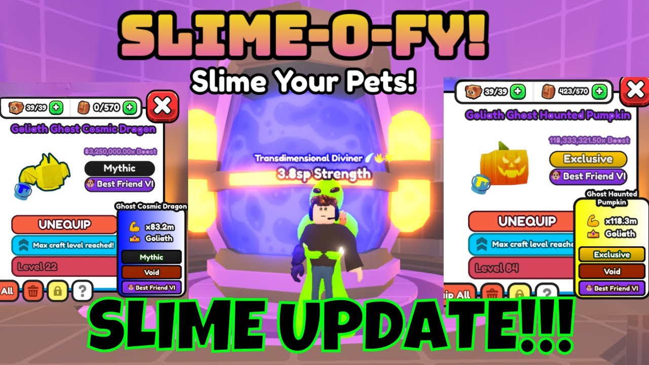 NEW SLIME UPDATE!! [ARM WRESTLING SIMULATOR] - YouTube