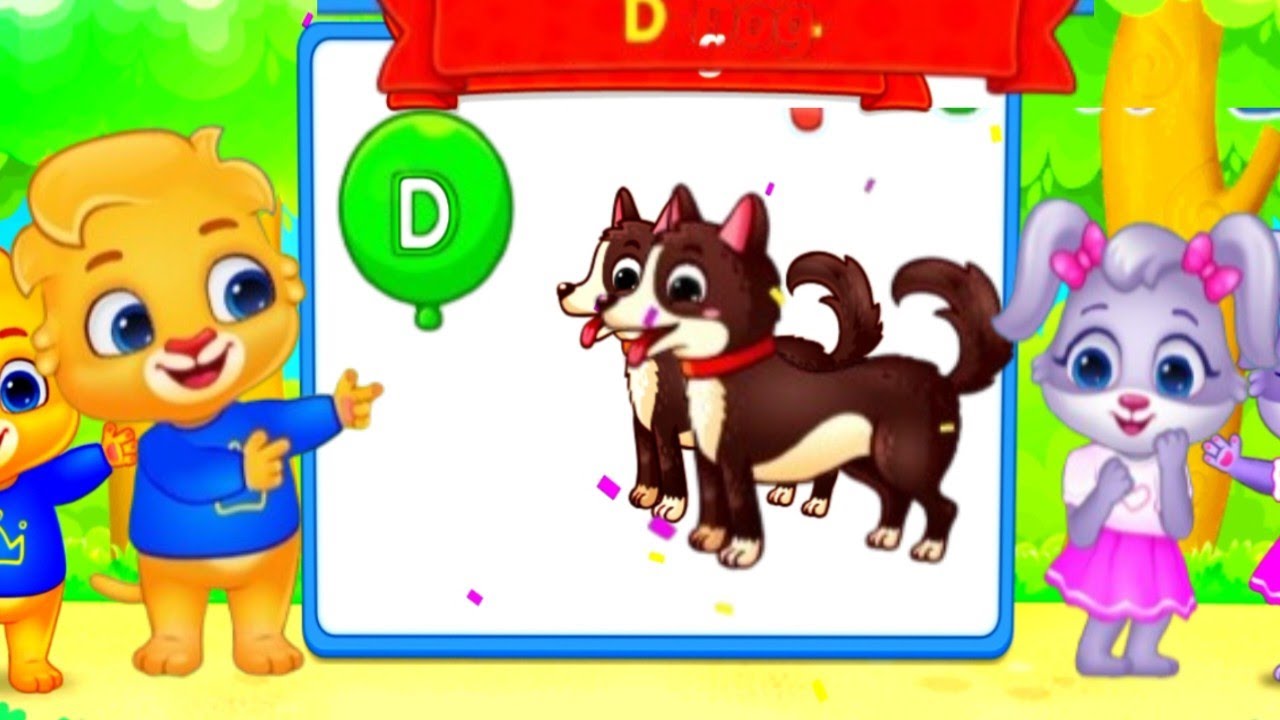 Toddler Learning First Words, Colors, ABCs & Songs | Baby Learning ...