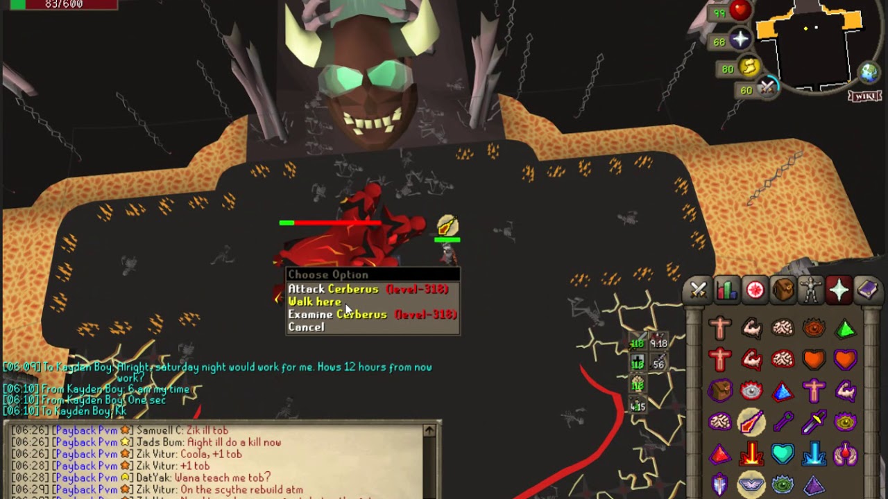 Lazy no-ghosts Cerberus OSRS - YouTube